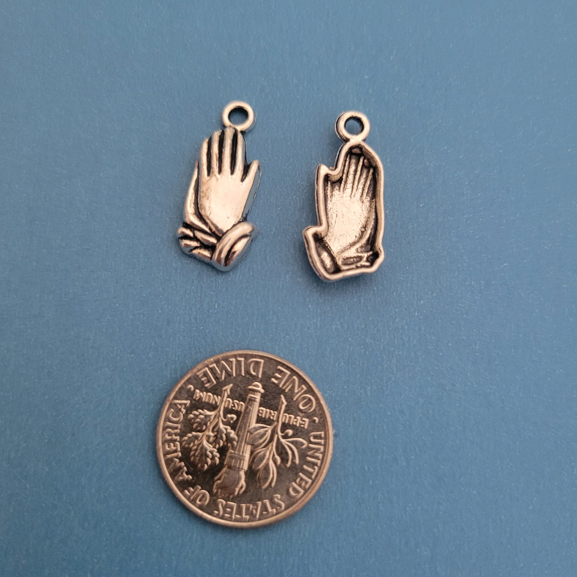 Closeout – Paw Print Charms (20) - Chill Charms Of Texas